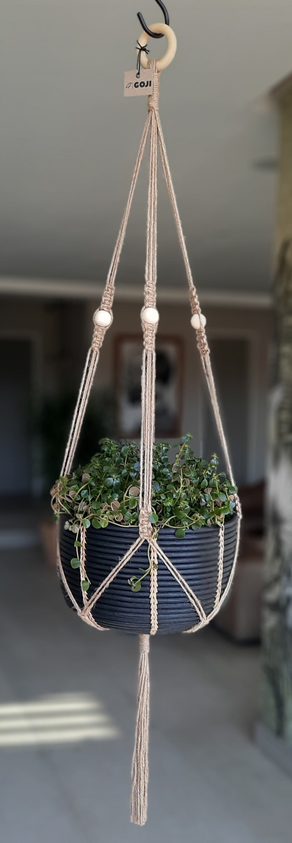 Sing Tier Macrame | Natural